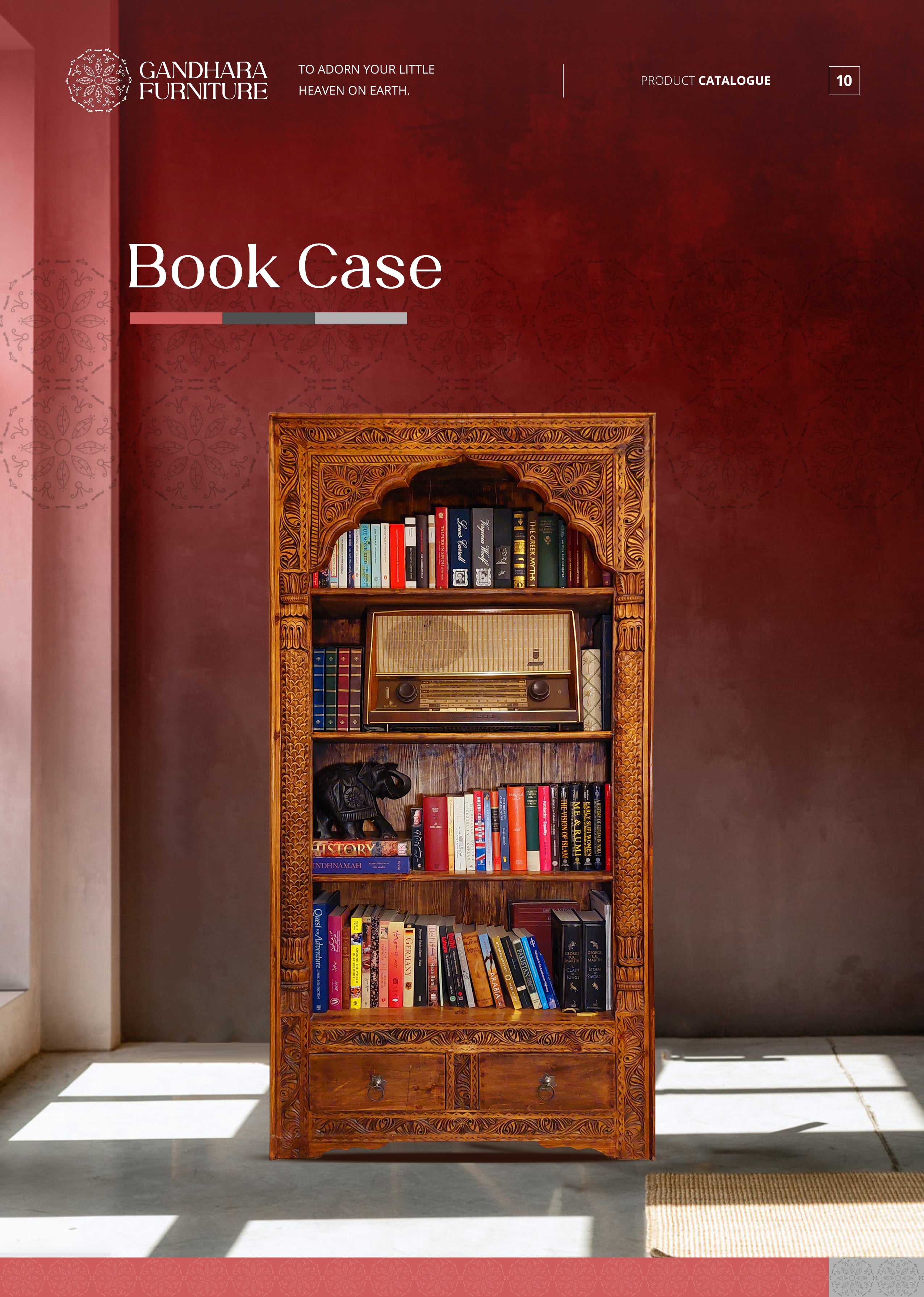 Nishapur Book Case – Gandhara Furniture